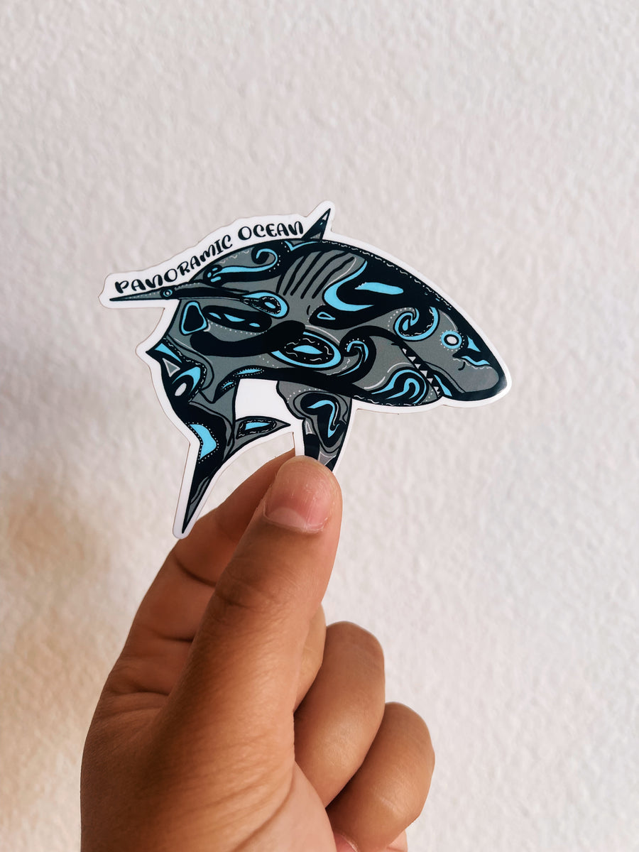From The Deep Sticker – Panoramic Ocean